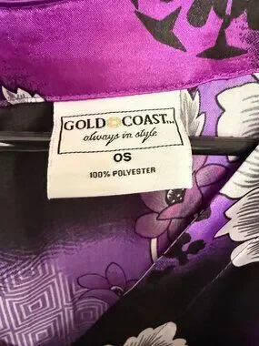 Gold Coast | Kaftans | Gold Coast Kaftan Moo Moo Purple Black White ...